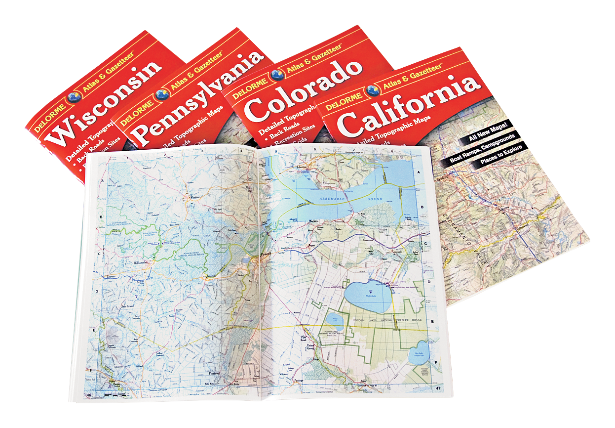DeLorme Atlas & Gazetteer Detailed Topographic Maps Book | Cabela's